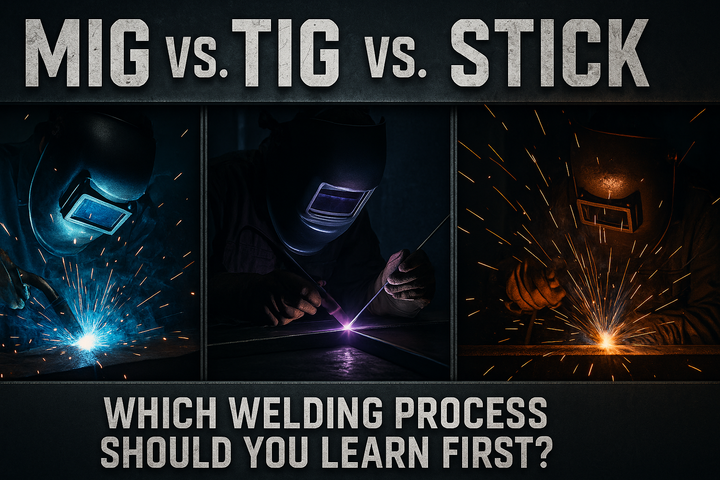 MIG vs. TIG vs. Stick: Which Welding Process Should You Learn First ...